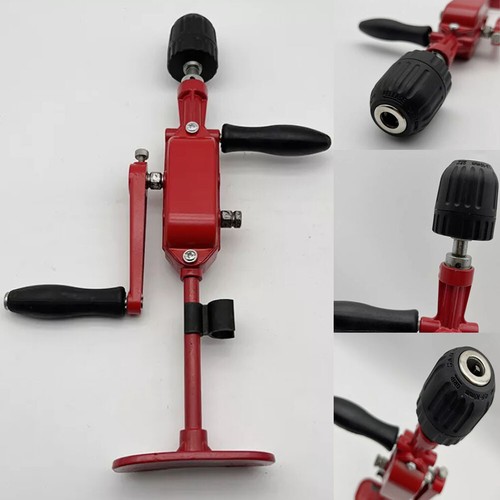 Automatic Hand Crank Drill Mechanical Drill Tapping Machine Hand Drill ...