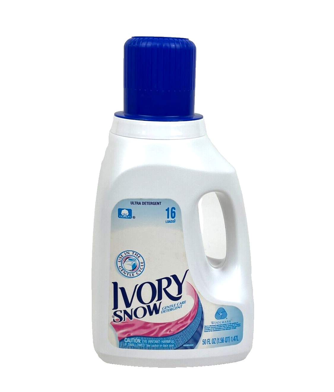 Ivory Snow Gentle Care Liquid Laundry Detergent 50 oz Blue Cap 2X Ultra ...