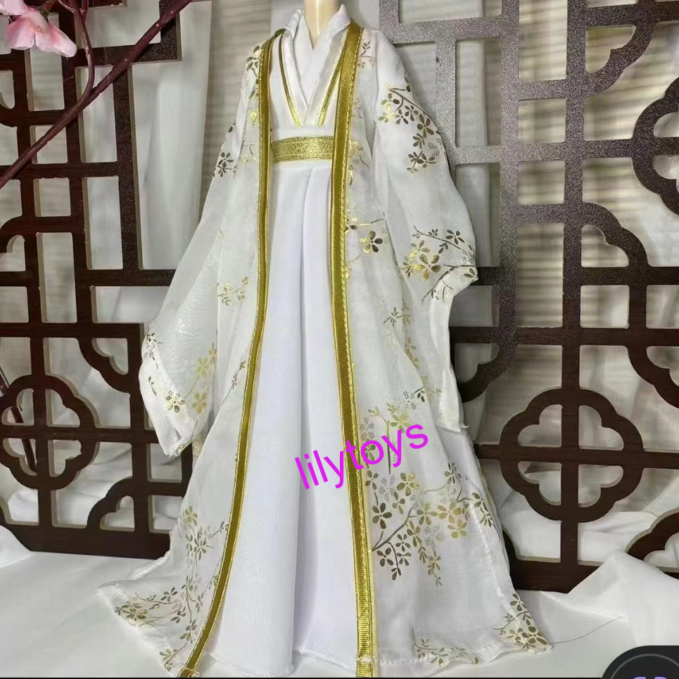Lilytoys 1/6 Male Hanfu Ancient Costume Set for 12" Action Figure Body ...