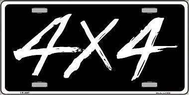 4x4 Metal Novelty License Plate Tag LP1887 | eBay