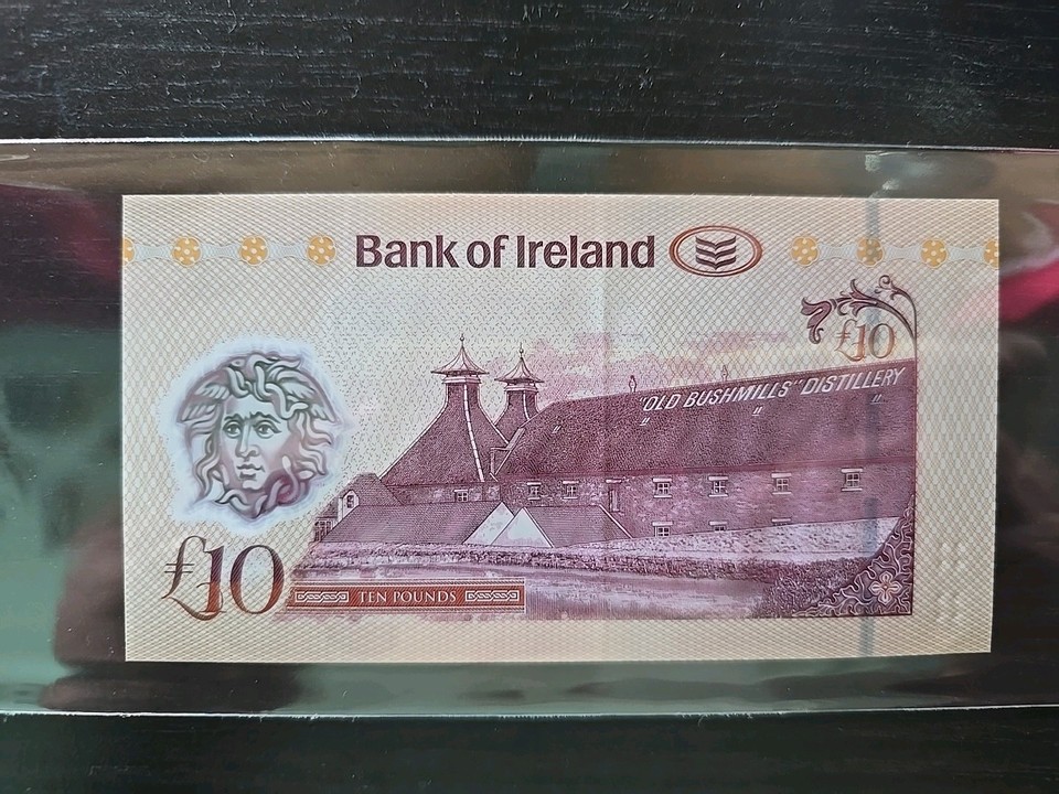 10 Pounds Note 2017 Bank of Ireland VF Polymer banknote | eBay UK