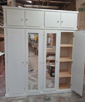 HANDMADE AYLESBURY QUAD LADIES SHELVED WITH TOPBOX MANY COLOURS (NOT ...