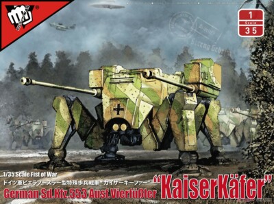 ModelCollect Fist Of War German Sd.Kfz.553 Ausf.Vieressle Kaiser Kafer ...