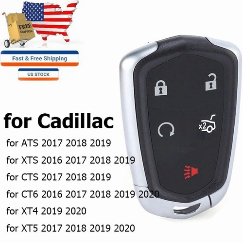 HYQ2EB Smart Remote Key Fob for Cadillac XTS CTS CT6 ATS 2017-2019 ...