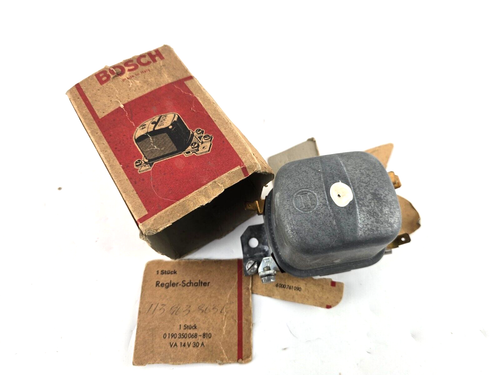NOS Bosch Voltage Regulator Porsche 912 1965-1969 14V 30A 30019 ...