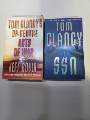 2x Tom Clancy Books. SSN & acts Of War. Paperback Novels | eBay