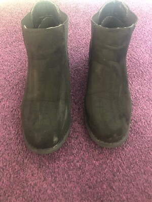 Women’s Size 4/37 Black Chelsea Boots By Krush Since 1970 | eBay UK