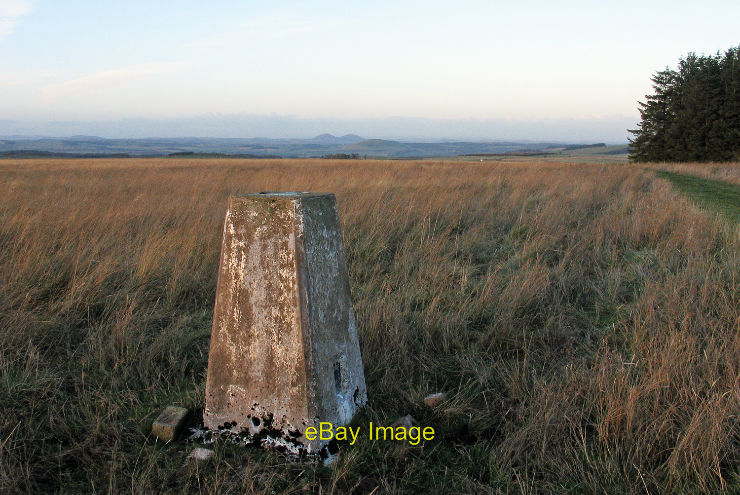 Photo 6x4 Trig point of Hawthornside Stonedge The trig point known to ...
