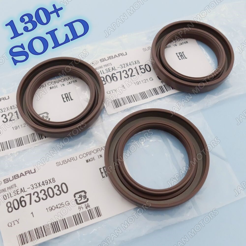 GENUINE Subaru IMPREZA LEGACY FORESTER SOHC Engine Front Cam & Crank ...