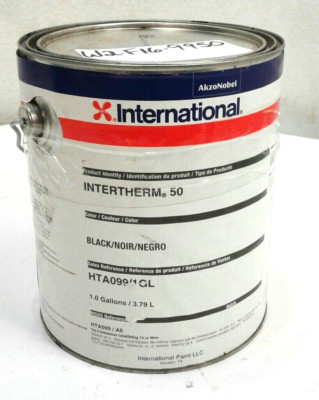 AkzoNobel HTA099 Intertherm 50 Aluminium Pigmented Silicone Resin Black ...