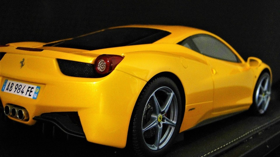 BBR Ferrari 458 Race Car1 18Hot Rod Carousel YL 24Custom Built ...
