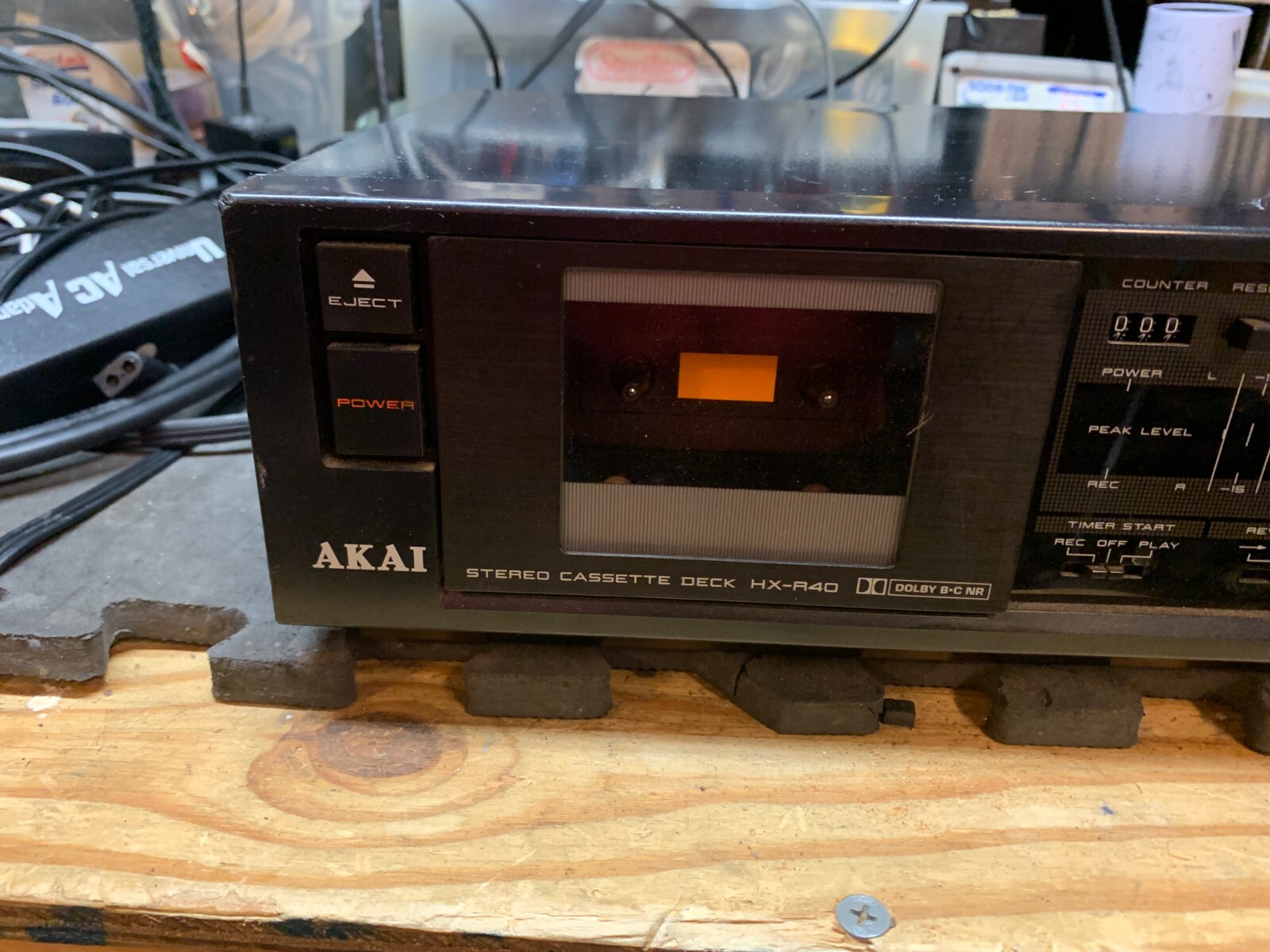 Akai HX-R40 Vintage Stereo Cassette Deck - UNTESTED **READ** | eBay