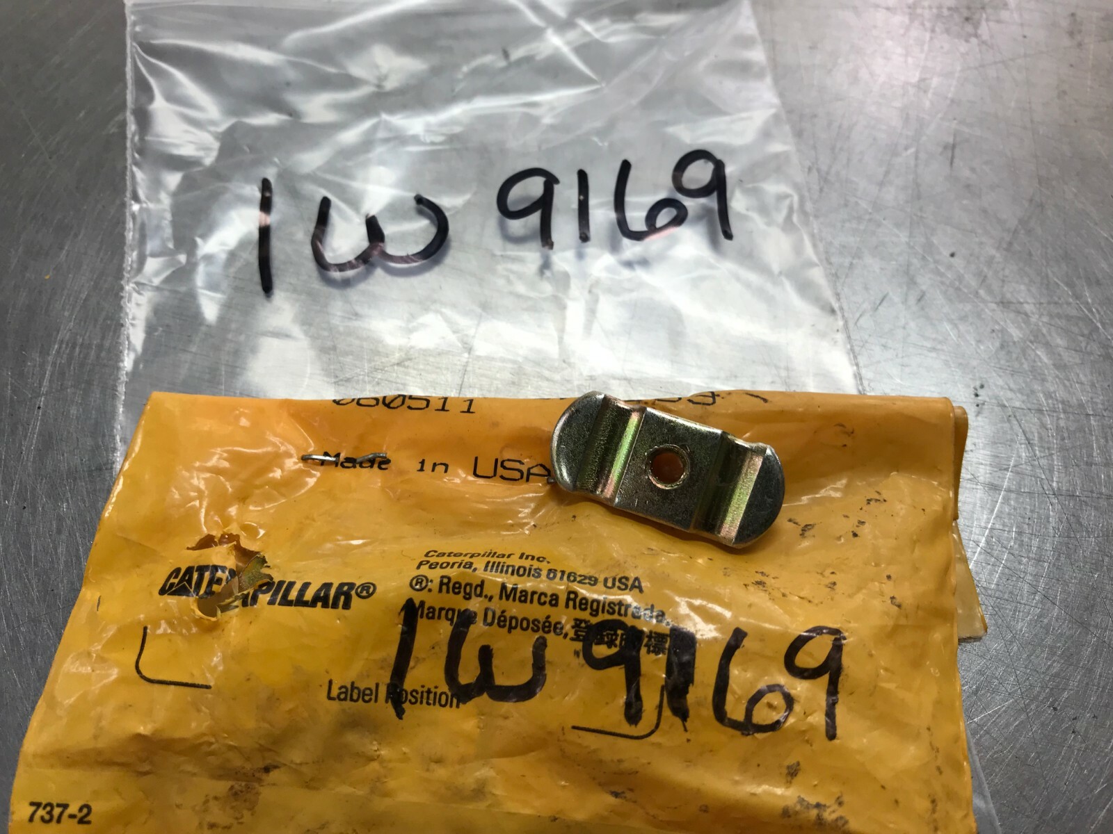 1w9169 Genuine CAT Threaded Line Clamp Caterpillar 1w-9169 for sale ...