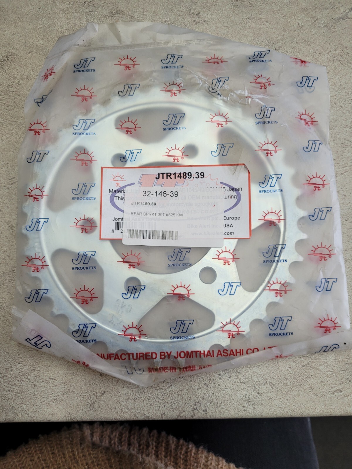 JT KAWASAKI NINJA 1000 VERSYS 1000 Z1000 39T REAR SPROCKET 32-146-39 ...