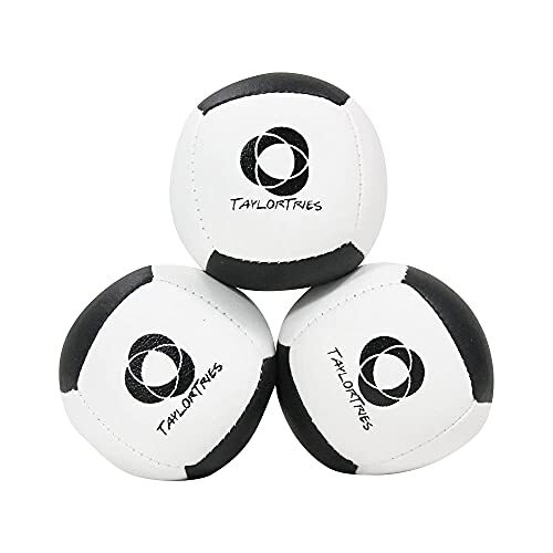 Taylor Tries Signature Juggling Ball Set - (3) Beginner 6 Panel Balls ...