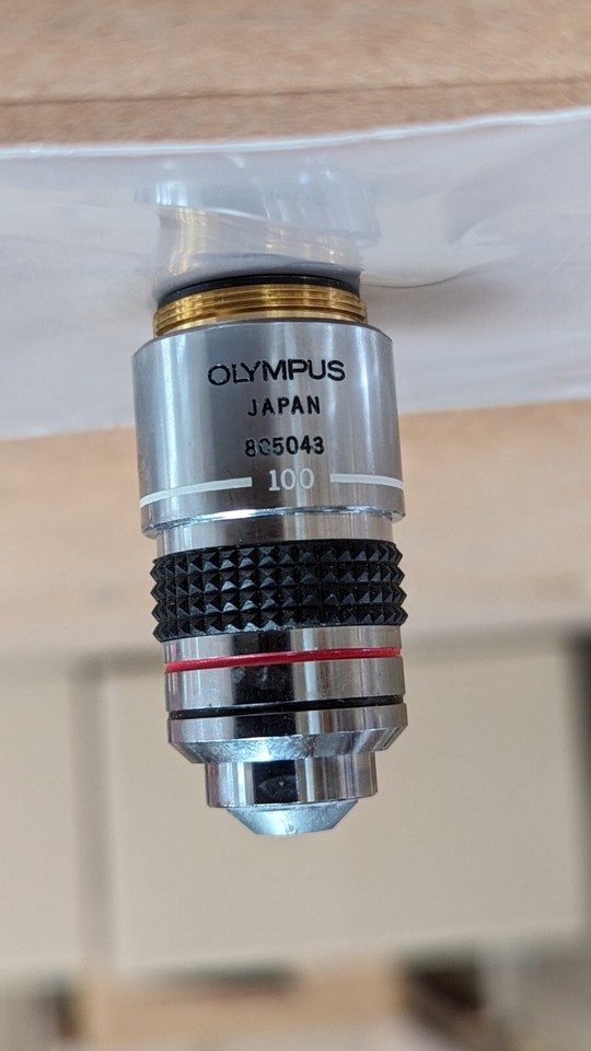 Olympus phase contrast objective lens SPlan 100 PL 1.25 oil 160/0.17 | eBay