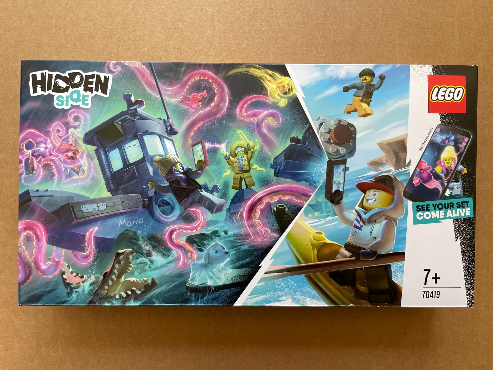 Lego 70419 - Wrecked Shrimp Boat - Hidden Side - New! Retired ...