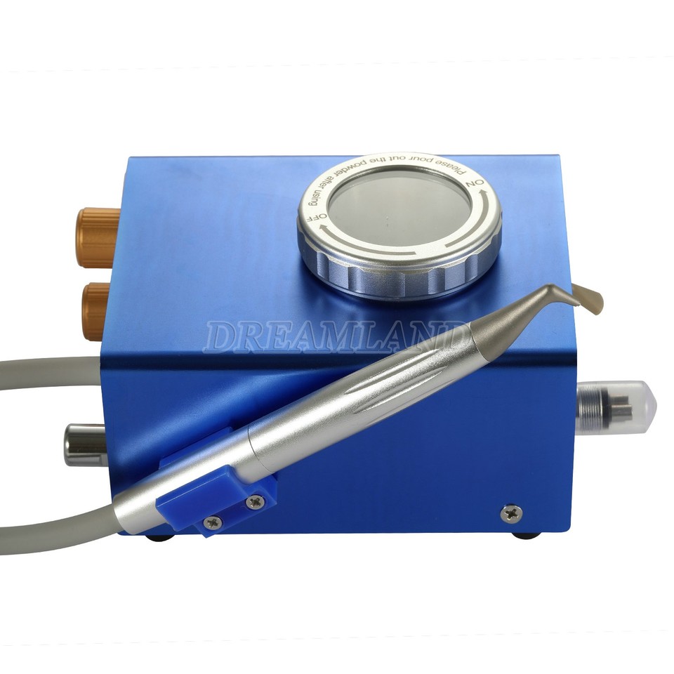 Dental Air Abrasion Handpiece Polishing Unit Sandblasting Scaler Teeth ...