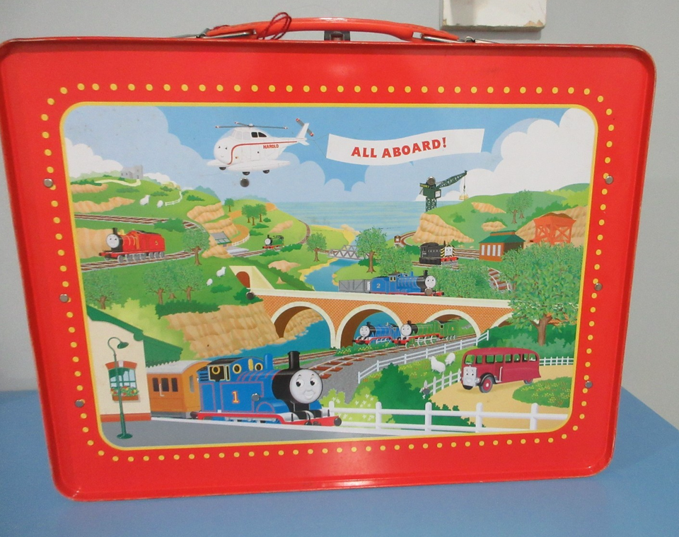 Thomas The Train Thomas & Friends Metal Tin Carrying Case, up to 12 ...