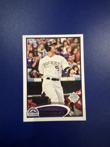 2012 Topps National League All Star Team Carlos Gonzalez #NL10 | eBay