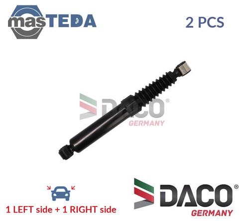 563030 SHOCK ABSORBERS STRUTS SHOCKERS REAR DACO GERMANY 2PCS NEW OE ...