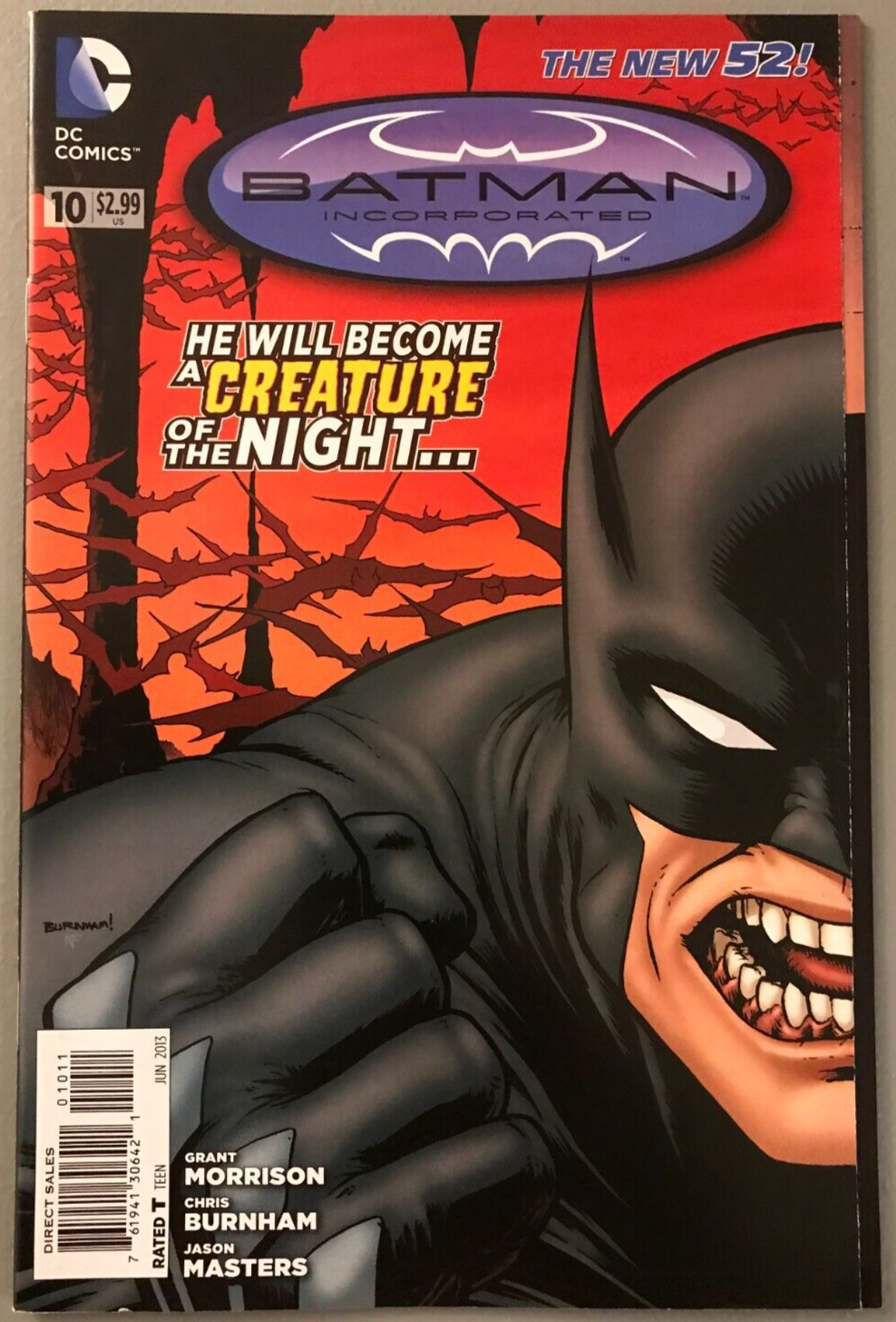 Batman Incorporated Vol 2 #10 By Morrison New 52 Gatefold Variant A NM ...