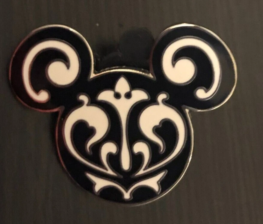 Mickey Mouse Head Shape Black