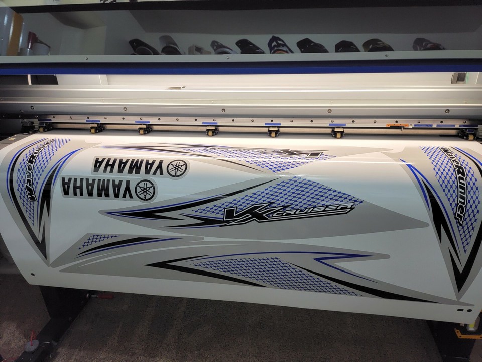 YAMAHA WAVERUNNER VX CRUISER 05-09 Graphics / Decal / Sticker Kit Grey ...