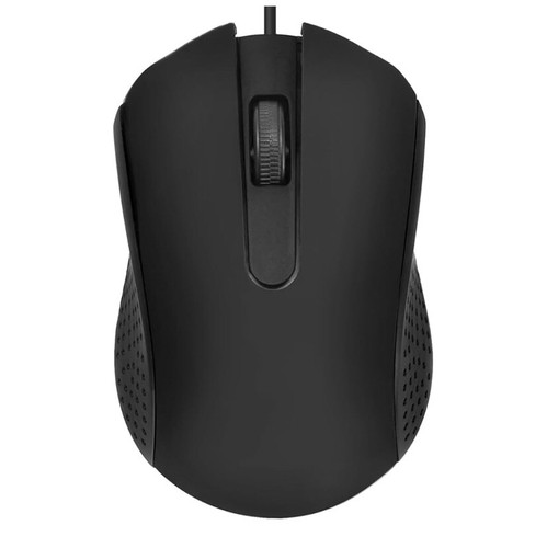 Black Wired Optical Mouse Bulk 1000 DPI 3 Button Corded Computer NEW | eBay