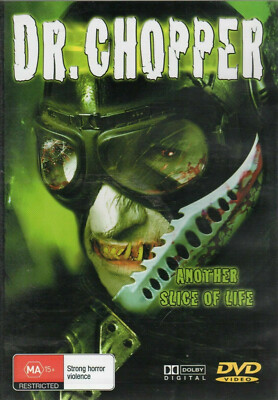 Dr Chopper DVD Horror Slasher Film B Grade 2005 Cult Classic B-Movie ...