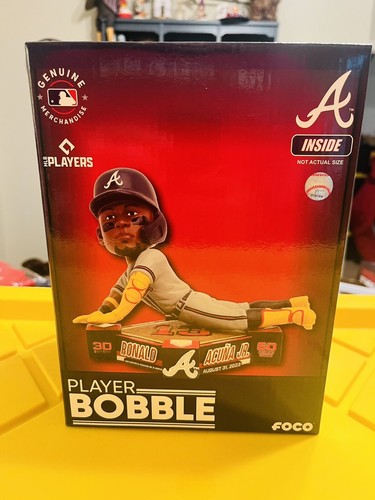 Ronald Acuna Atlanta Braves 30 Home Run 60 Stolen Base Club Bobblehead ...