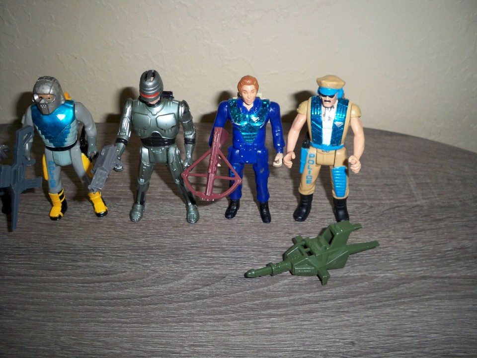 Robocop Figure Lot Kenner Wheels Wilson Nitro Anne Lewis Vintage SOME ...
