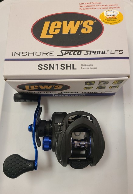 Lew's Inshore Speed Spool LFS 7.5 1 Left Hand Casting Reel SSN1SHL for ...