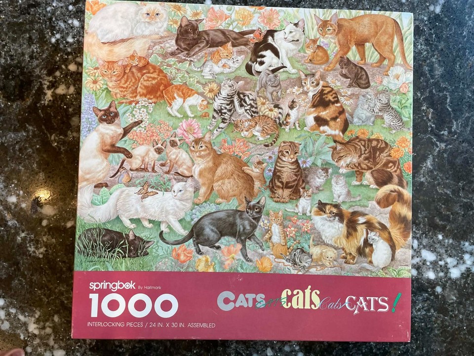 VTG Springbok Puzzle Lot of 3, all 1000 pieces, all COMPLETE! | eBay