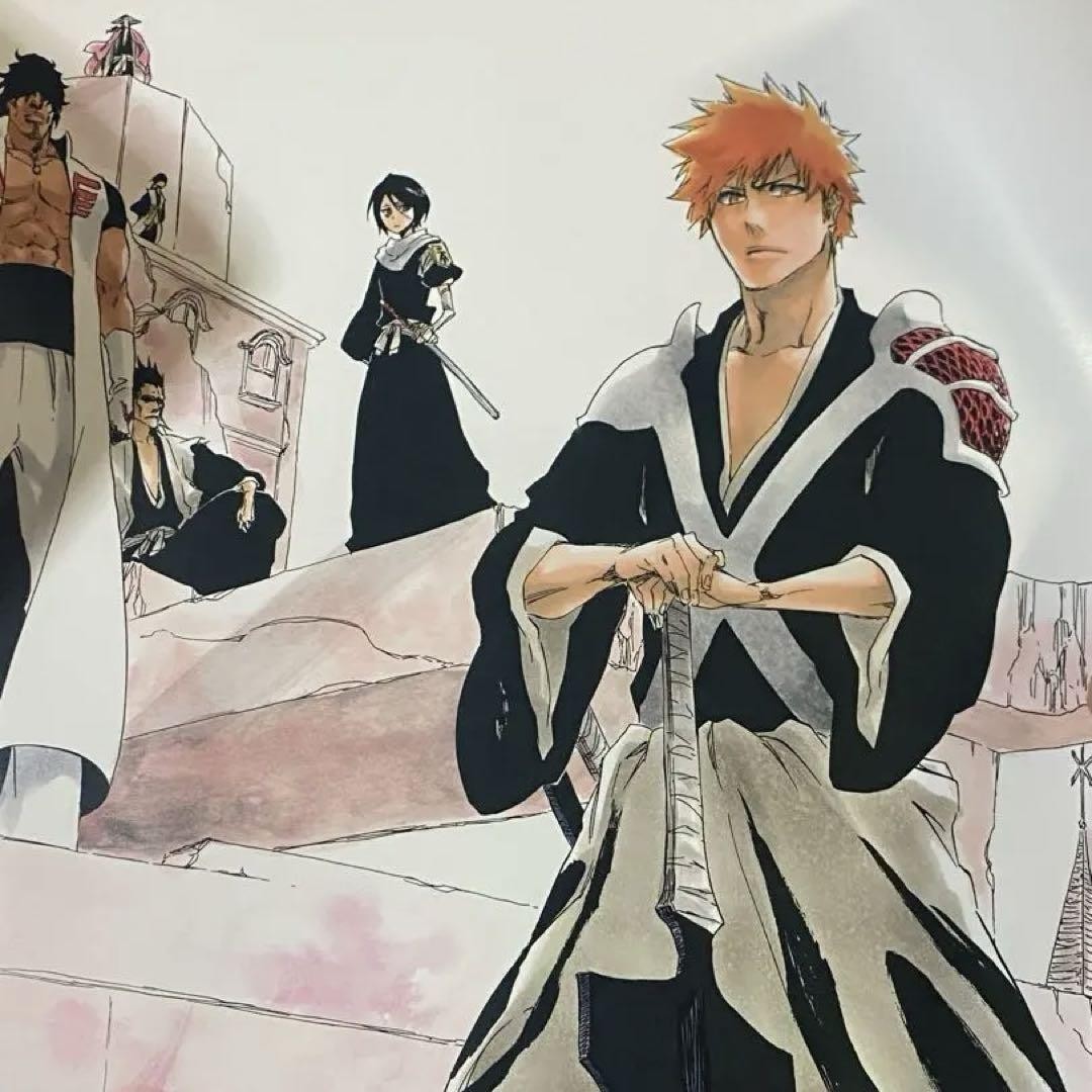 BLEACH Poster Collection Ichigo, Orihime, Rukia, Uryu Art Prints | eBay