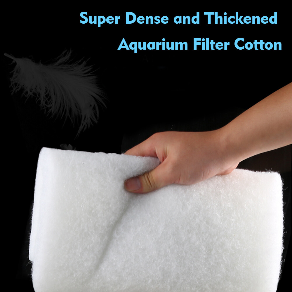 Aquarium Filter Pad Filter Media Roll Biochemical Cotton Filter Foam ...