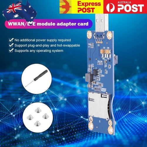 Desktop Computer Mini PCI-E to USB Adapter Card+SIM Slot 6/8pin ...