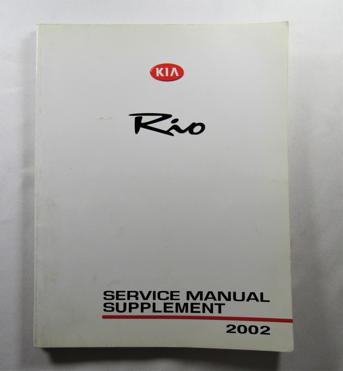 2002 Kia Rio Service Manual Supplement | eBay