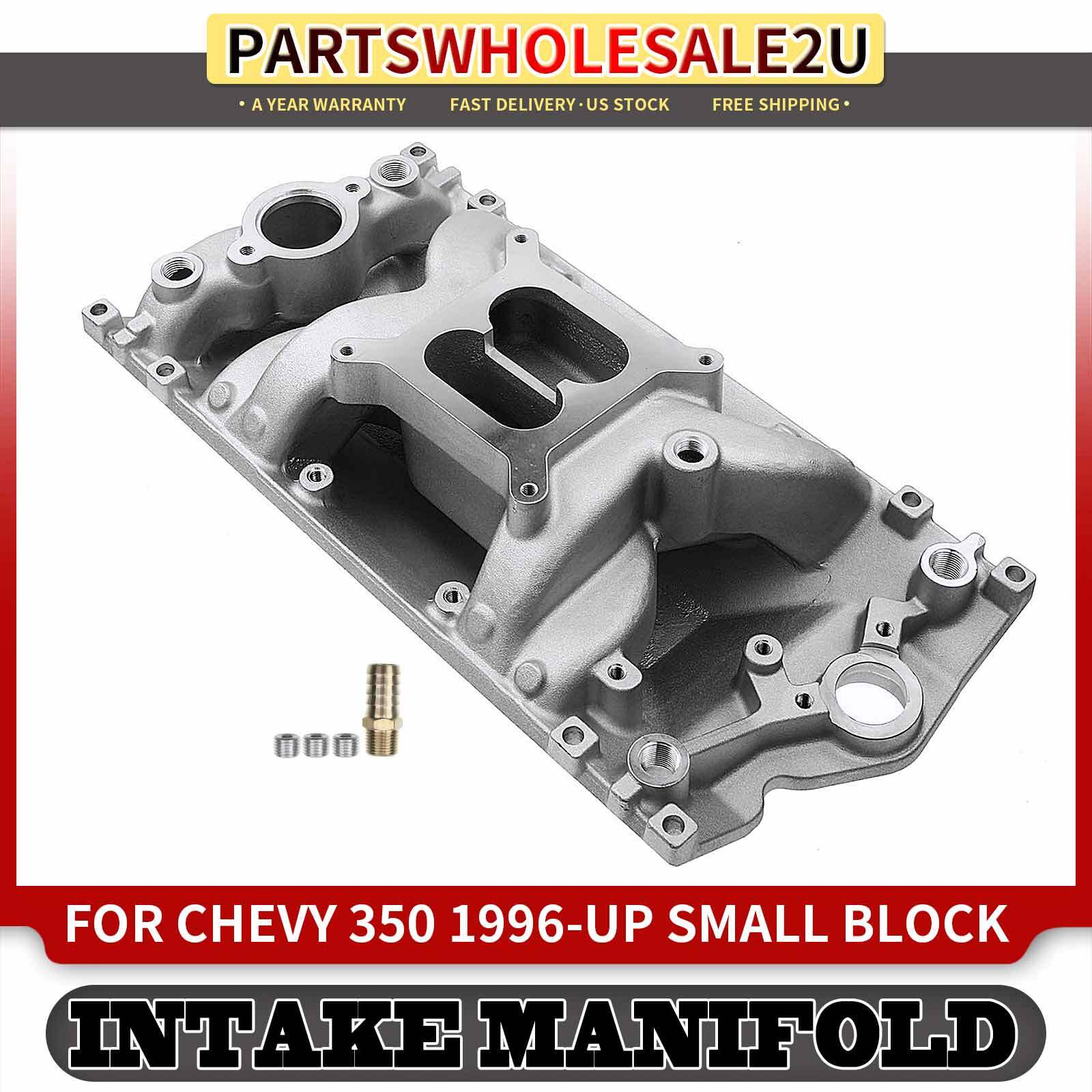 New SBC Small Block Vortec Air Gap Intake Manifold for Chevrolet 350 ...