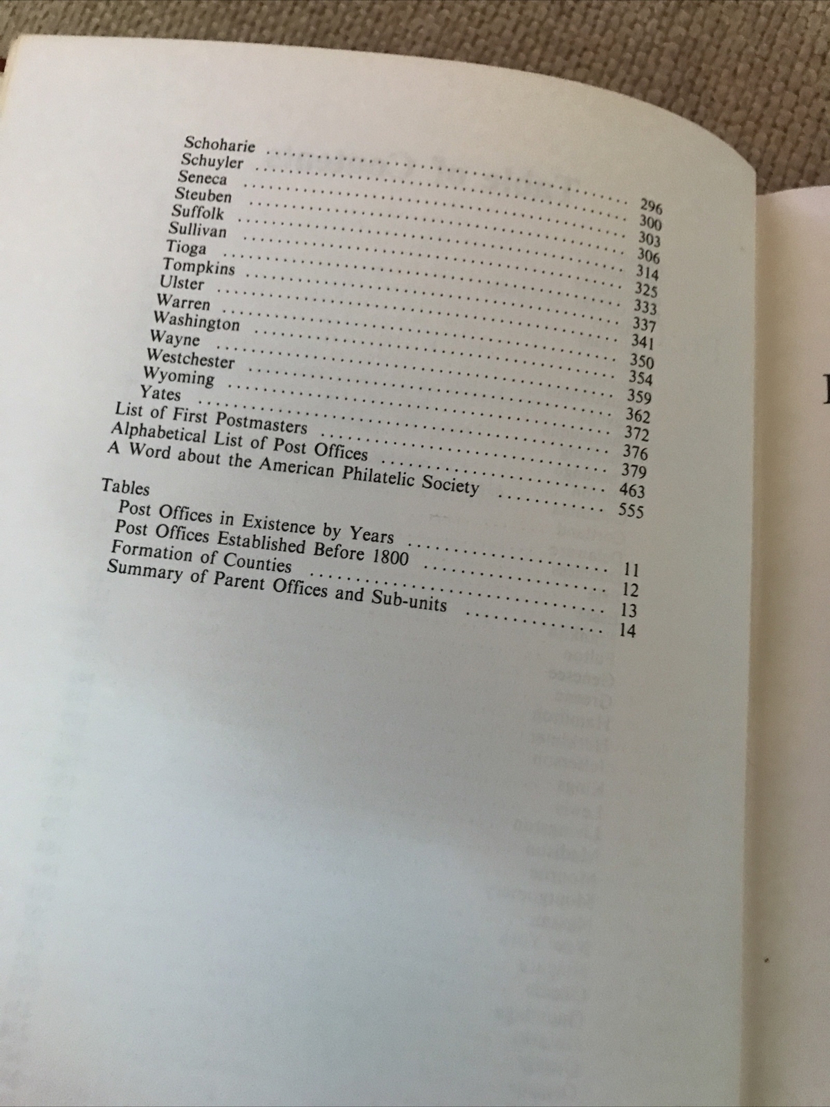 New York Postal History: The Post Offices And First Postmasters From ...