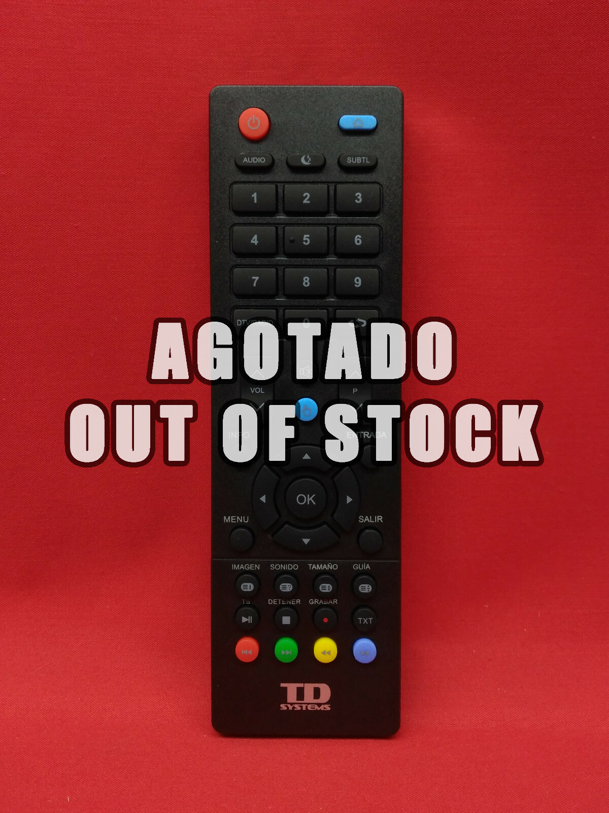 Mando a Distancia REEMPLAZABLE para TV LED TD SYSTEMS // Modelo TV ...