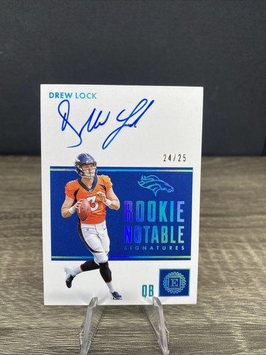 2019 Panini Encased Rookie Notable Signatures Drew Lock/25 AUTO | eBay