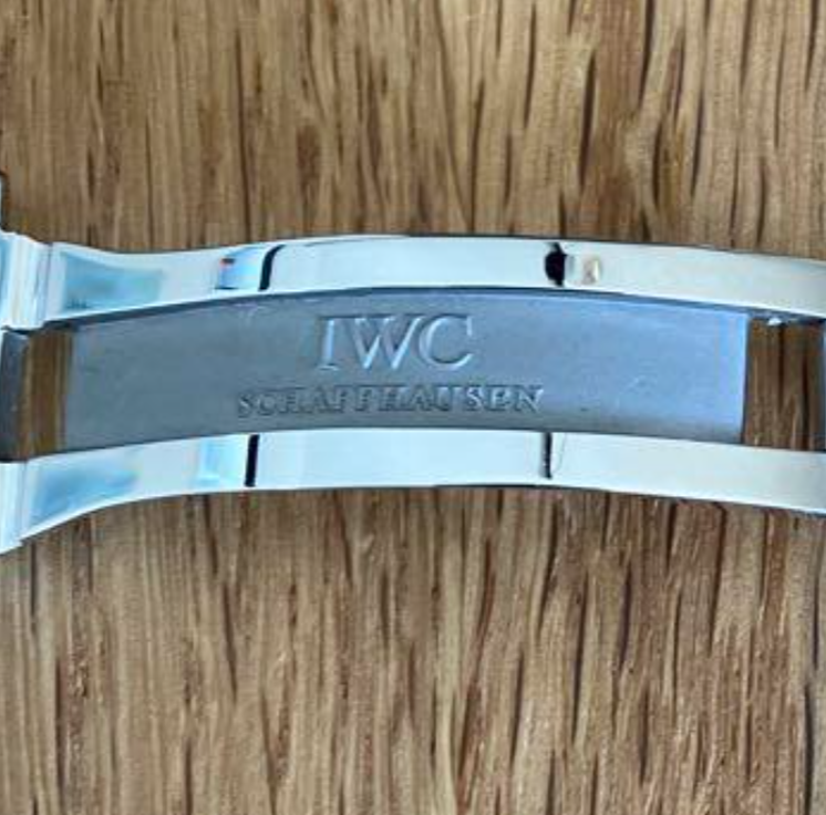 IWC STAINLESS STEEL Deployment Folding Clasp Buckle 18mm | eBay