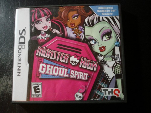 MONSTER HIGH GHOUL SPIRIT NINTENDO DS GAME | eBay