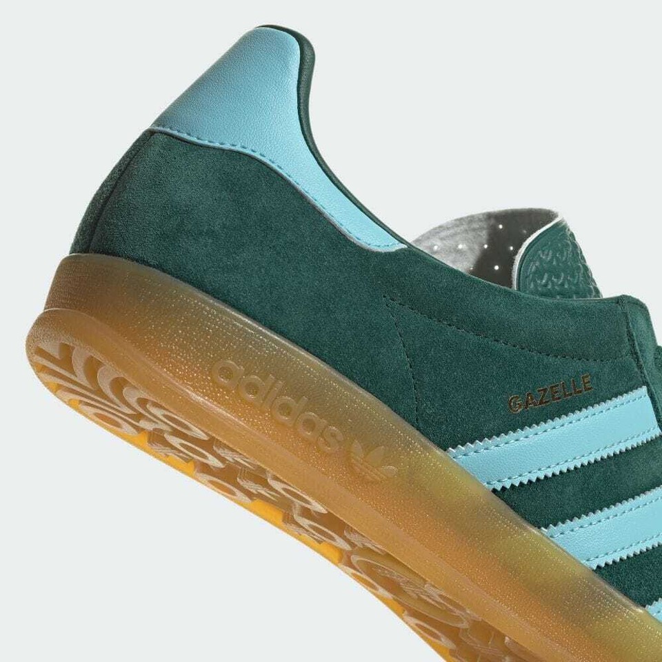adidas Originals Gazelle Indoor Collegiate Green Blue IG9979 | eBay