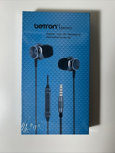 Betron BS10VC Earphones Wired Headphones in Ear Noise Isolating Earbuds ...