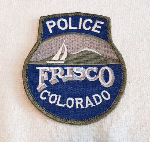 Frisco Colorado Police Shoulder Patch | eBay