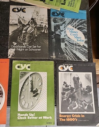 1973-74 EYE Weekly Reader , Kids Interest, Xerox Education Publication ...