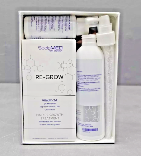 ScalpMed For Women Re-Grow Vitadil-2A Hair Regrowth Treatment 2 Month ...