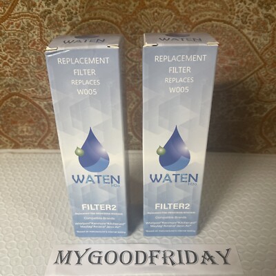 2-Pack Waten H20 Replacement Water Filters 2 Whirlpool,Kenmore ...
